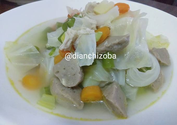 Resep Sayur Sop Simple oleh Dian Mommy Ole & Michelle - Cookpad