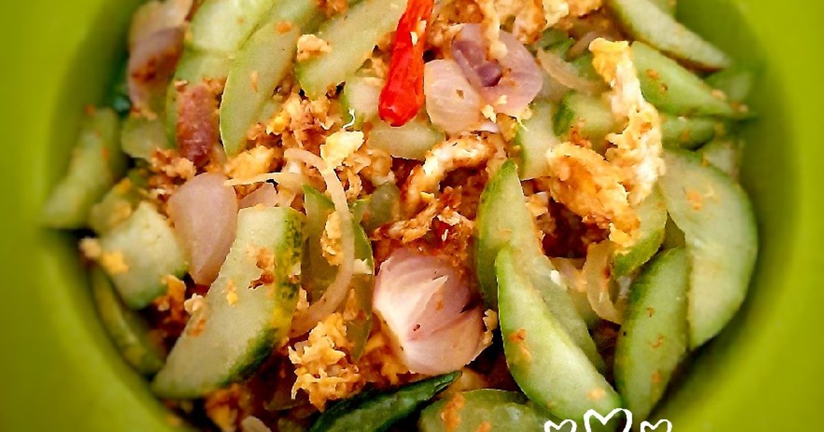 Resep Tumis Timun Telur oleh Ina Harahap - Cookpad