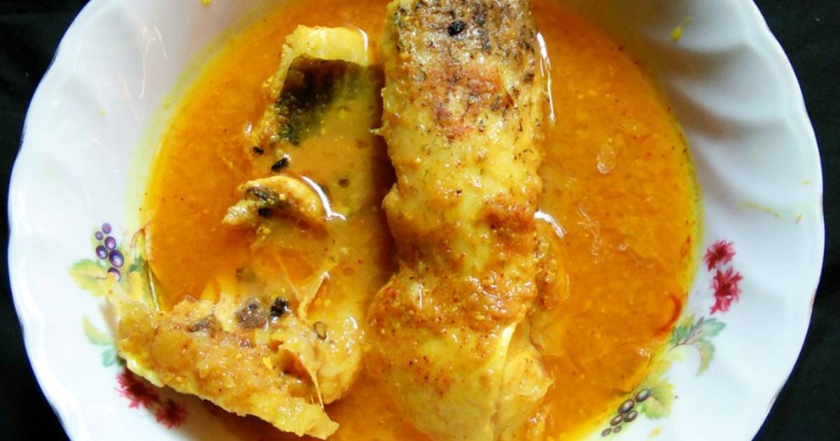 Dahi katla fish curry Recipe by Amrita Mallik - Cookpad