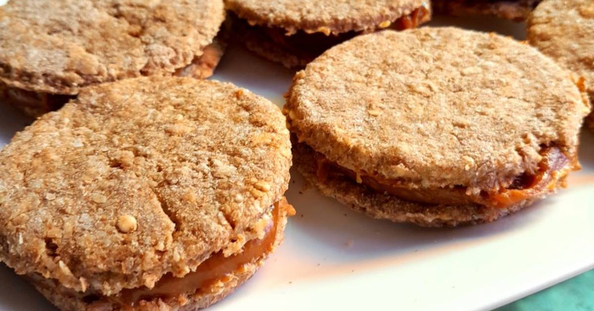 Alfajores de coco saludables - 130 recetas caseras- Cookpad