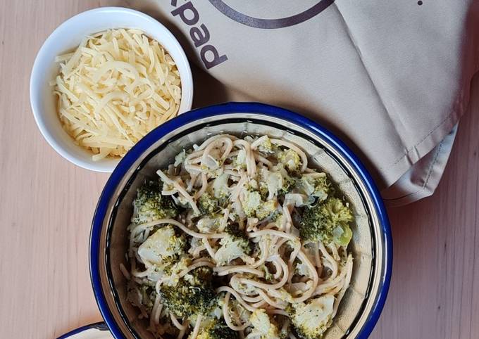 Fideos con brócoli 🍝 🥦 Receta de Mate Amargo🧉🍪- Cookpad