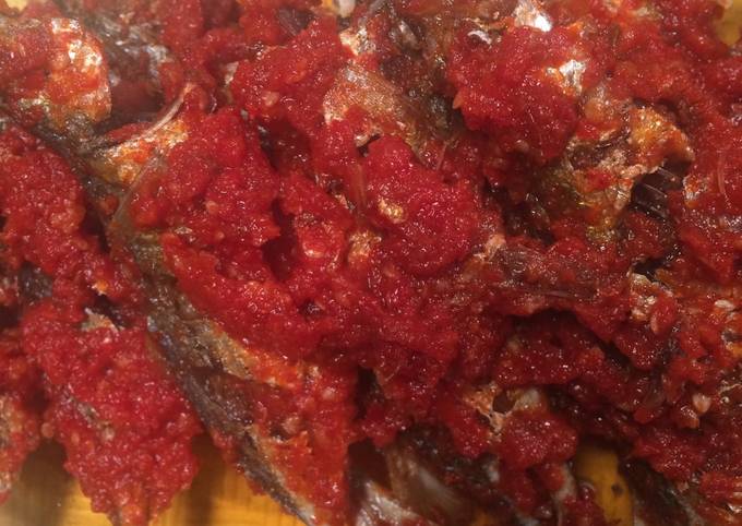 Resep Ikan selar sambal praktis oleh Dea - Cookpad