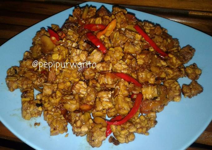 Resep Orek tempe oleh Pepi Purwanto - Cookpad