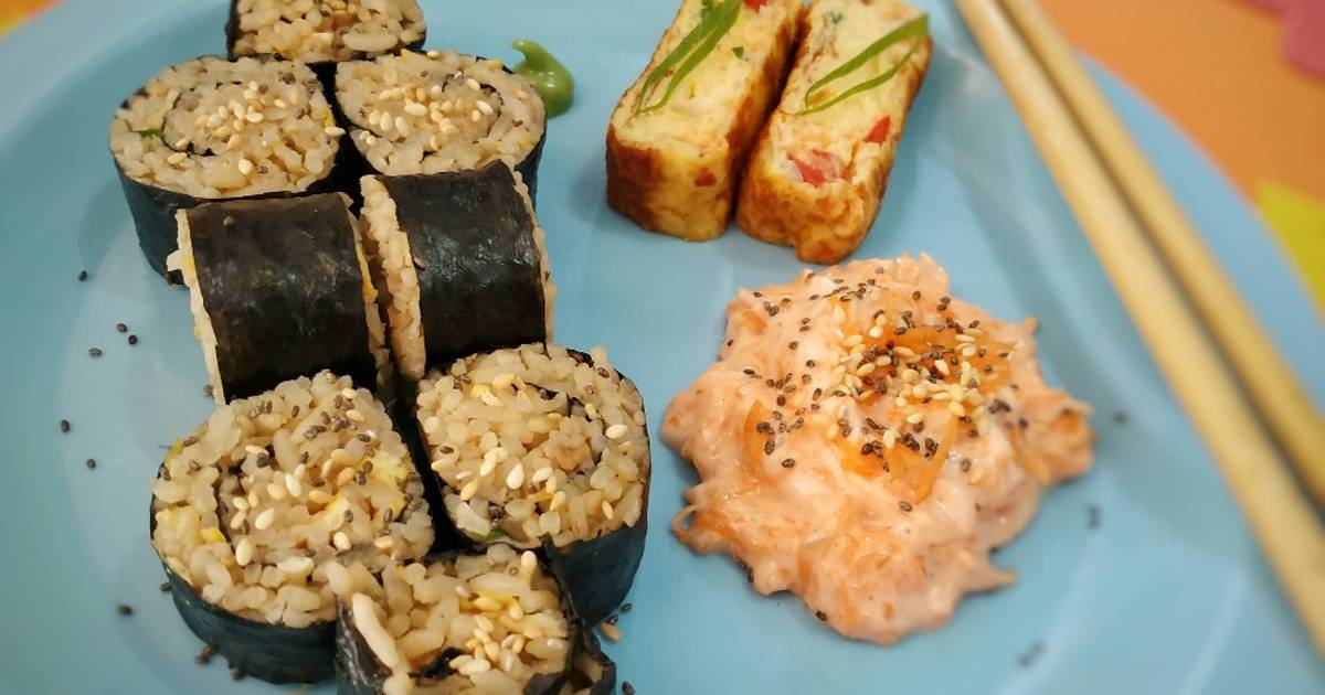 17 resep sushi nasi goreng ala jepang enak dan sederhana - Cookpad