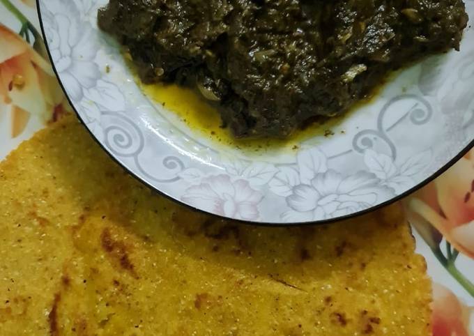 Makai ki roti Recipe by feast by sadia - Cookpad