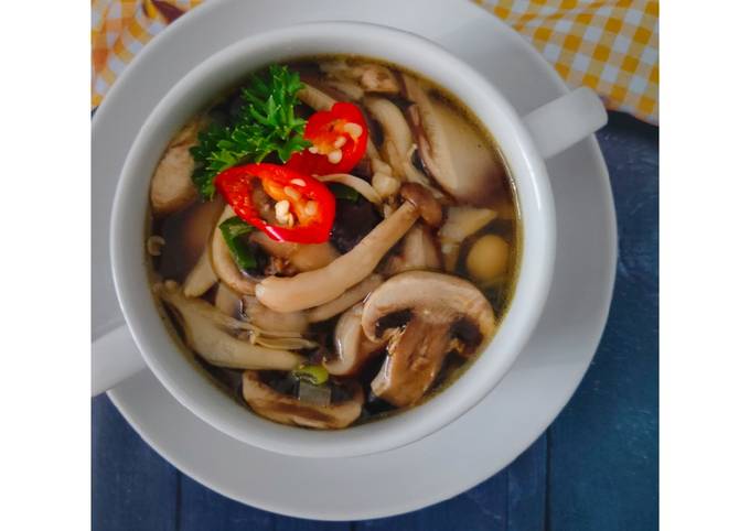 Resep Sup Jamur oleh Danes Wisesa - Cookpad