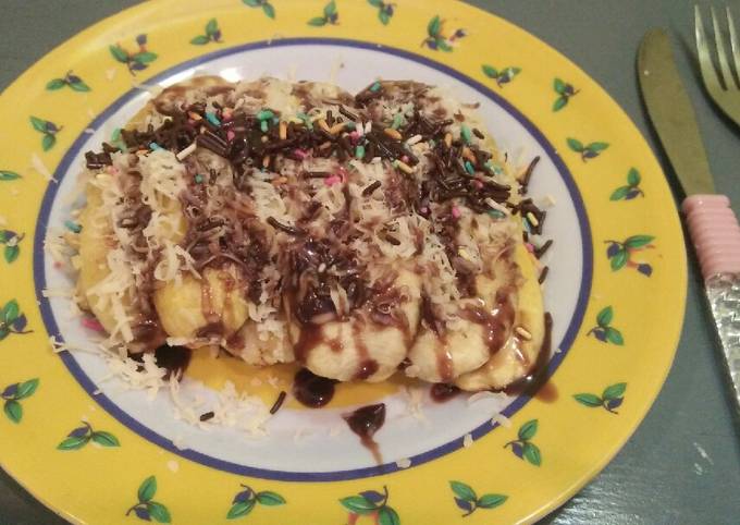 Resep Pisang coklat (pisang epe makasar) oleh Risa umami - Cookpad
