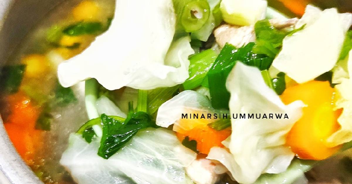 1.675 resep sayur sop simple kol dan ayam enak dan mudah - Cookpad