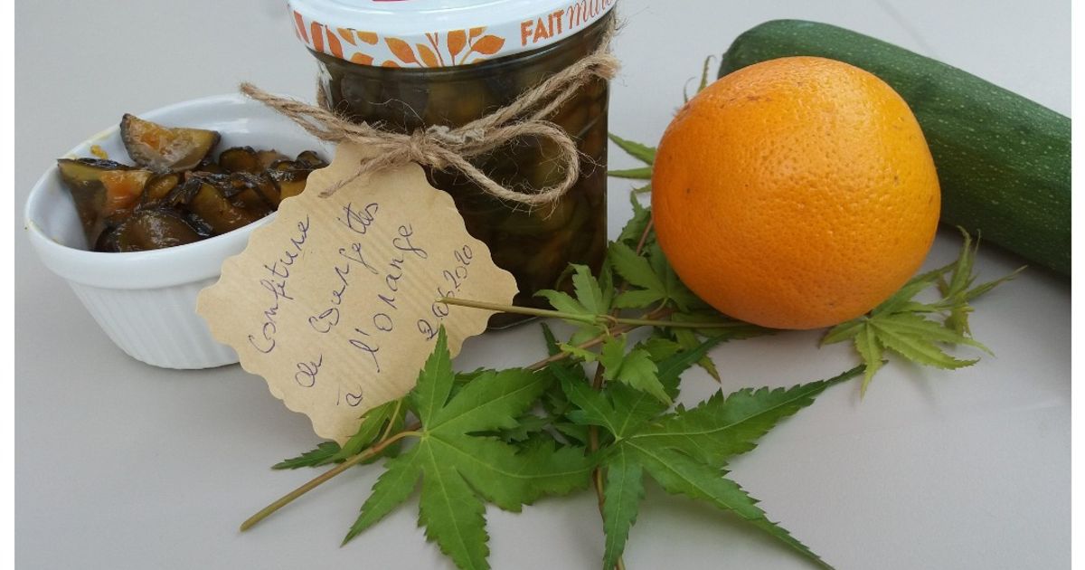 Confiture De Courgettes à L'orange de Grain2Sucre - Cookpad