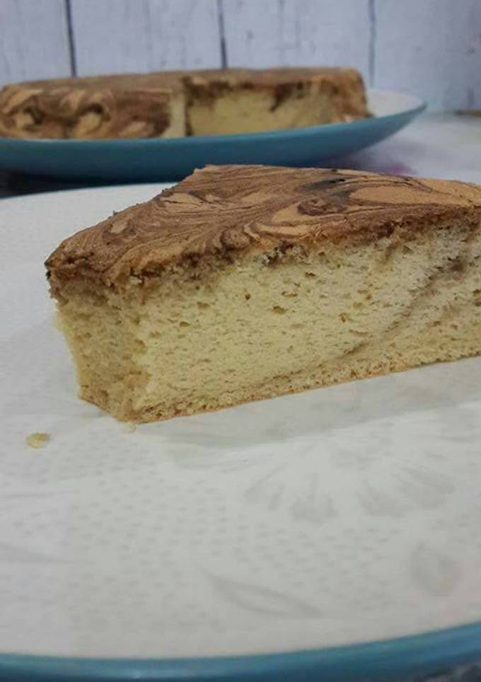 Resep Marble Butter Sponge Cake (tang mian method) oleh Febryani ...