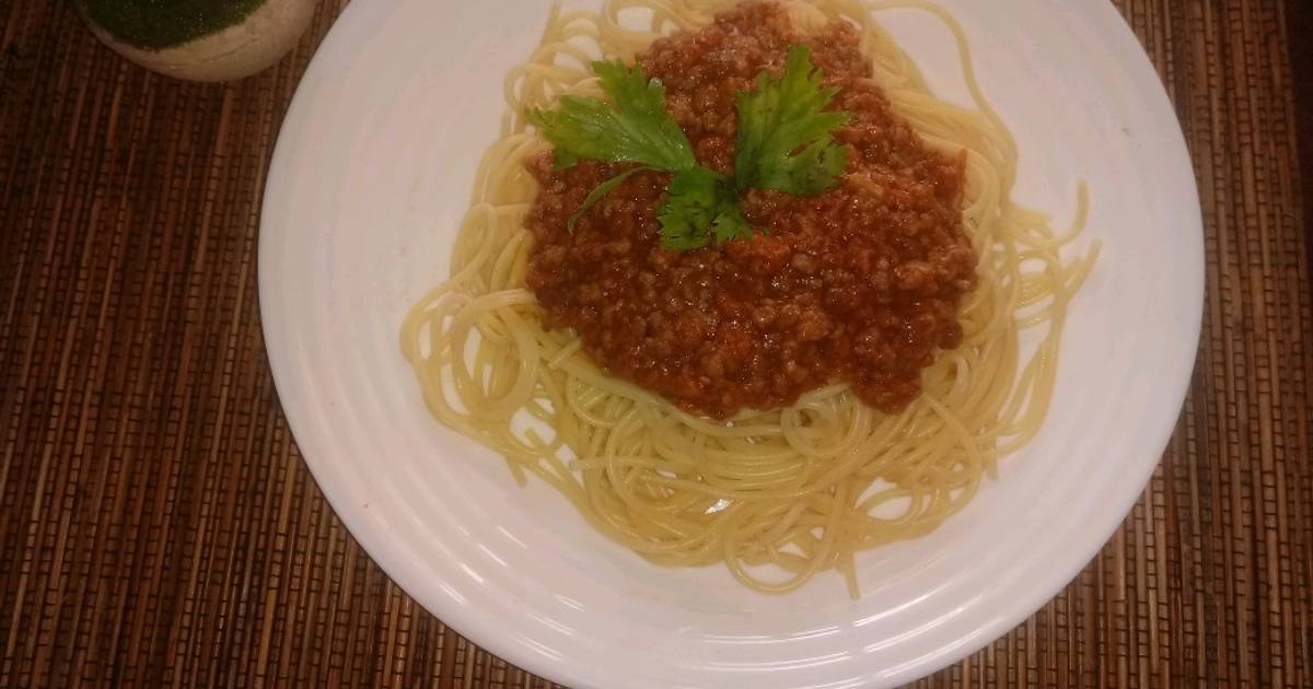 625 resep spaghetti bolognese daging giling enak dan mudah - Cookpad