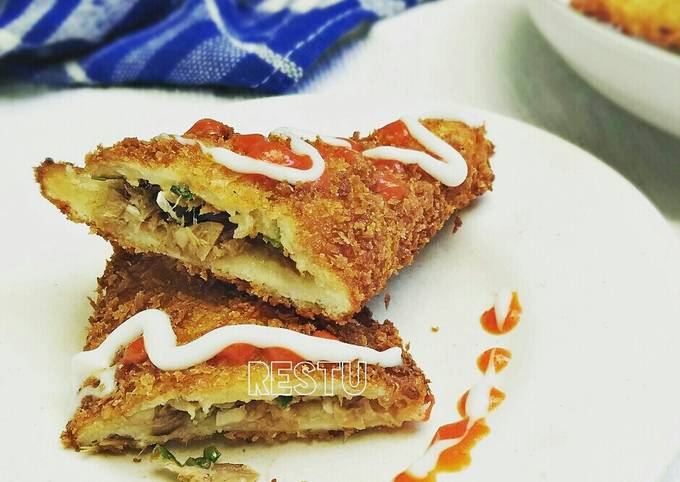 Resep Roti Tawar Isi Tuna oleh Rachma Esty Utami - Cookpad