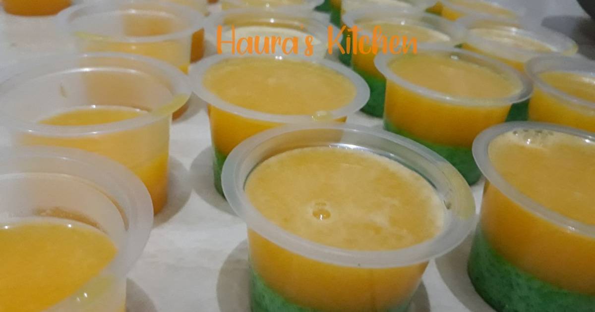 71 resep pudding lumut jeruk enak dan mudah - Cookpad