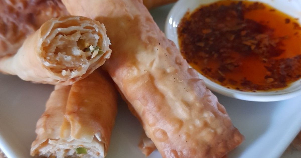 Resep Pangsit Gulung Ayam oleh Wilda Wily - Cookpad