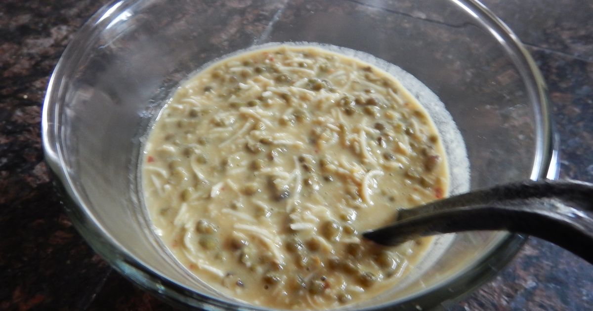 Moong Beans And Coconut Flake Soup Recipe by Dr. Lisa Samuel - Cookpad