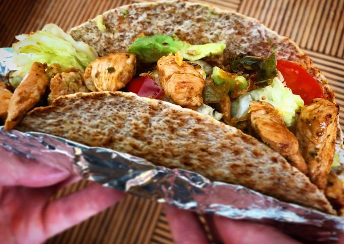 Tacos integrales de pavo Receta de ChikiTiki- Cookpad