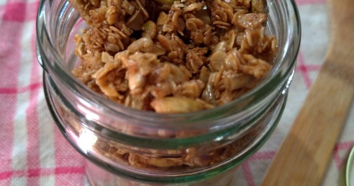 Resep Homemade Granola oleh Rizkiyah Ristianty - Cookpad