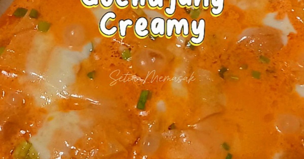 Resep Odeng Gochujang Creamy oleh Setia Memasak - Cookpad