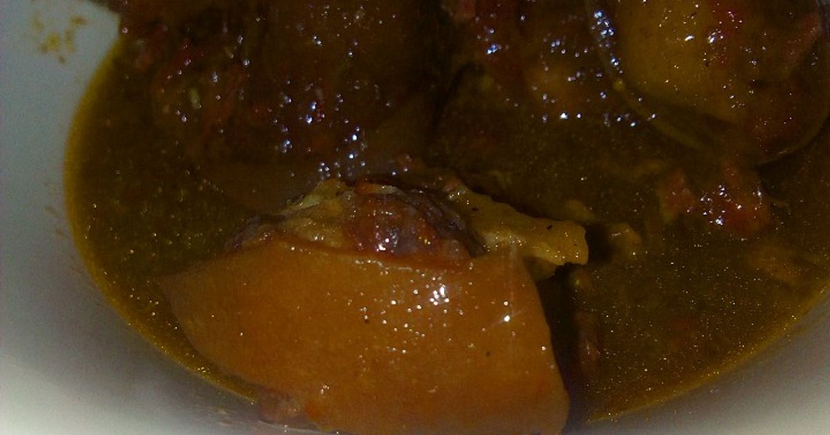 Cow Tail Recipe by Fatima Ibrahim(Albint,s Cuisine) - Cookpad