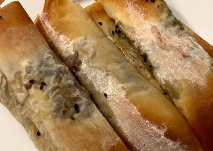 Rollitos primavera caseros con masa filo 🫔 Receta de Begoña ...