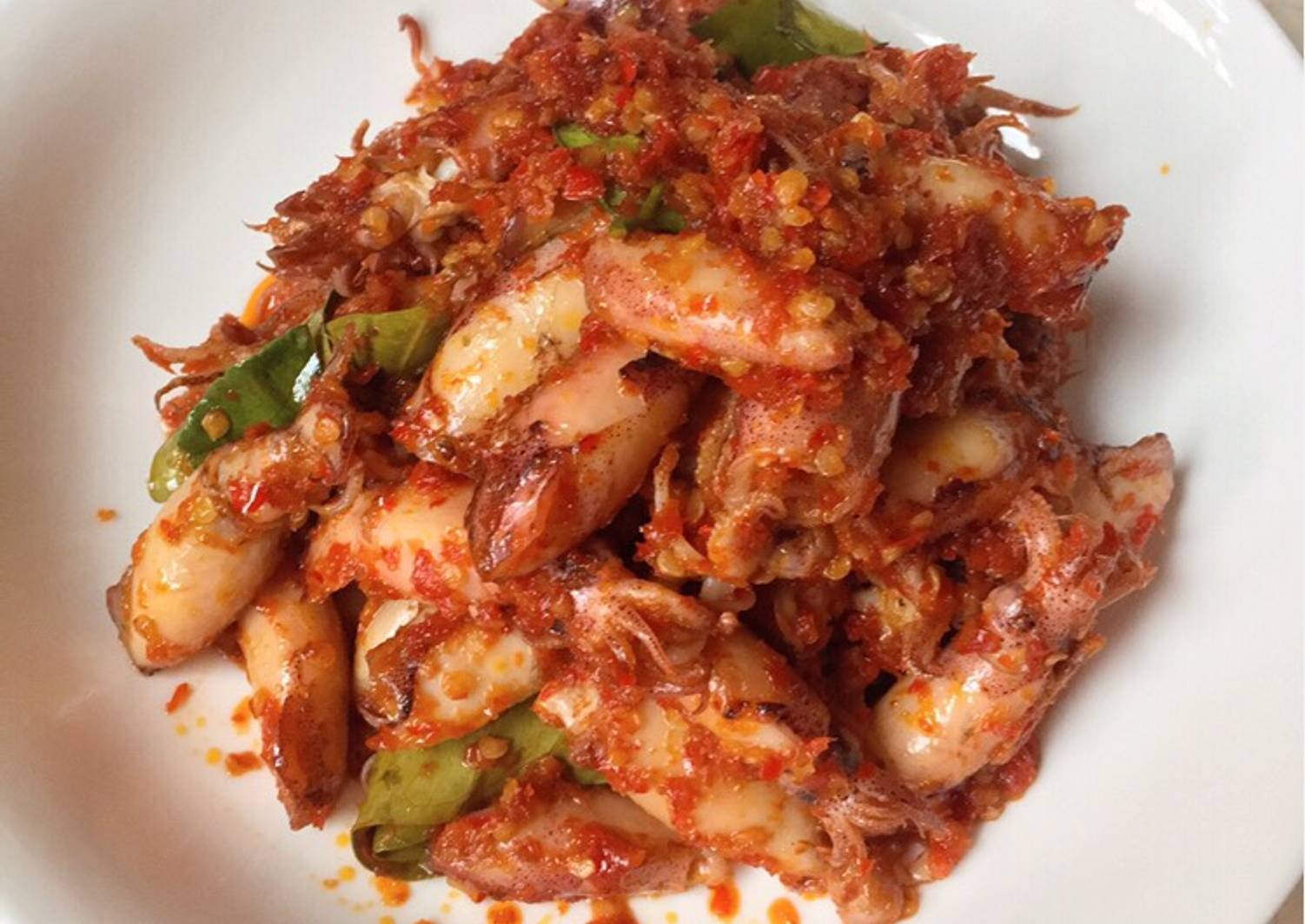 Resep Cumi asin pedas dower oleh Atikacristy - Cookpad