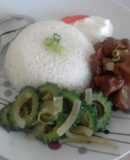 Resep nasi rames lezat mudah lengkap dengan lauknya