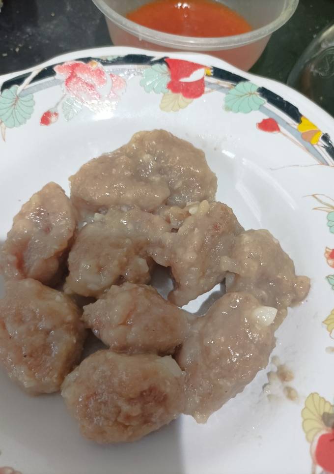 Resep Pentol Kriwil Daging Sapi Anti Ribet oleh novimaa - Cookpad