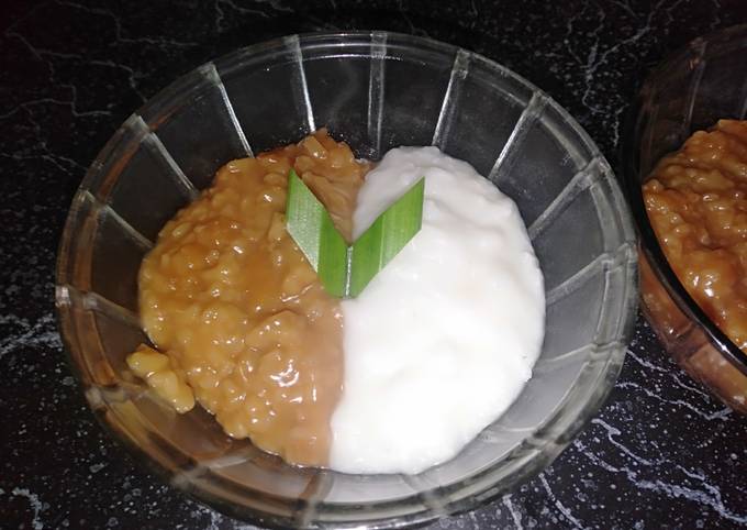 Resep Bubur merah putih oleh Rifqi cake # endang dwi - Cookpad