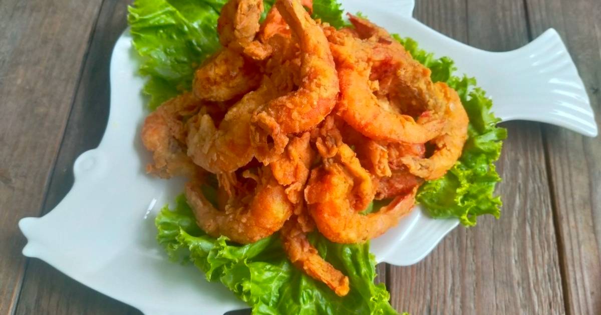 Resep Udang Goreng Kriuk oleh Anik P@won Qulo - Cookpad
