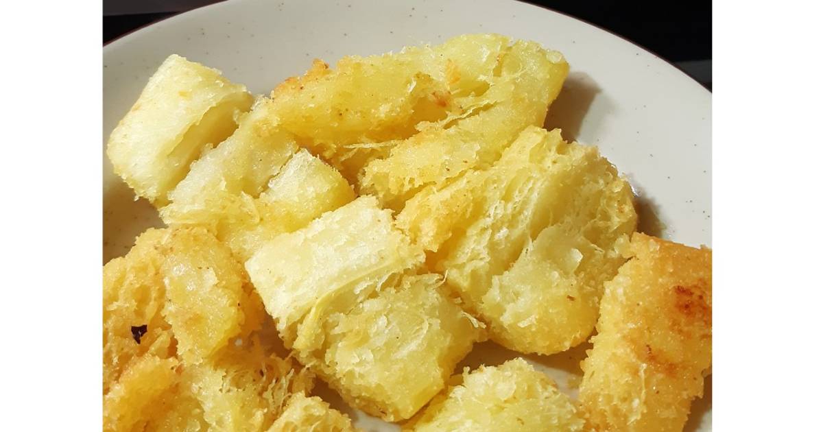 Resep 27. Singkong Goreng Merekah oleh Wiwid Dhamayanti - Cookpad
