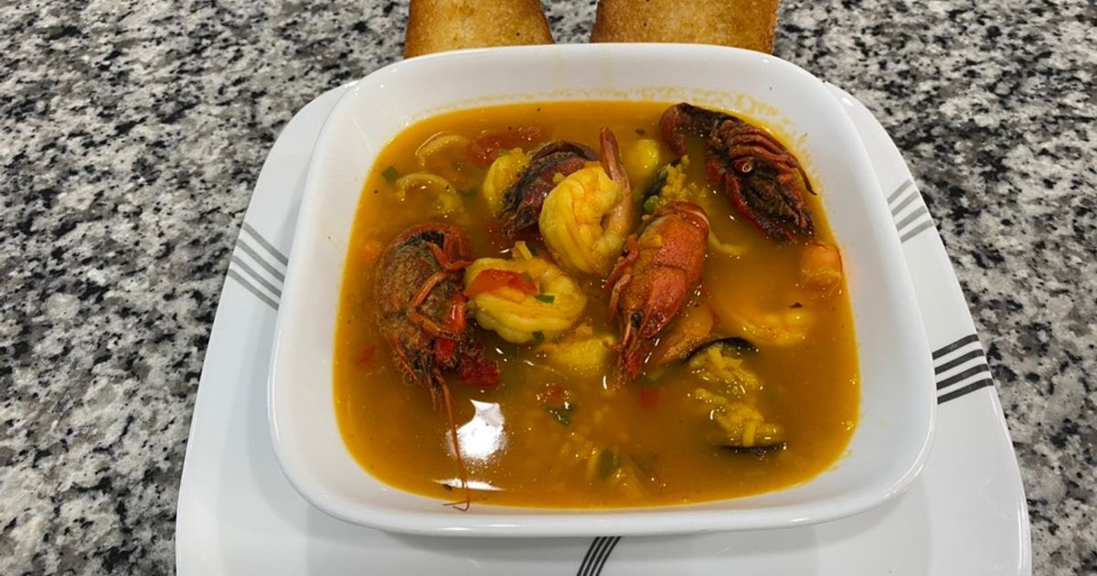 Asopado Dé Mariscos Receta de Zobeida Urdaneta- Cookpad