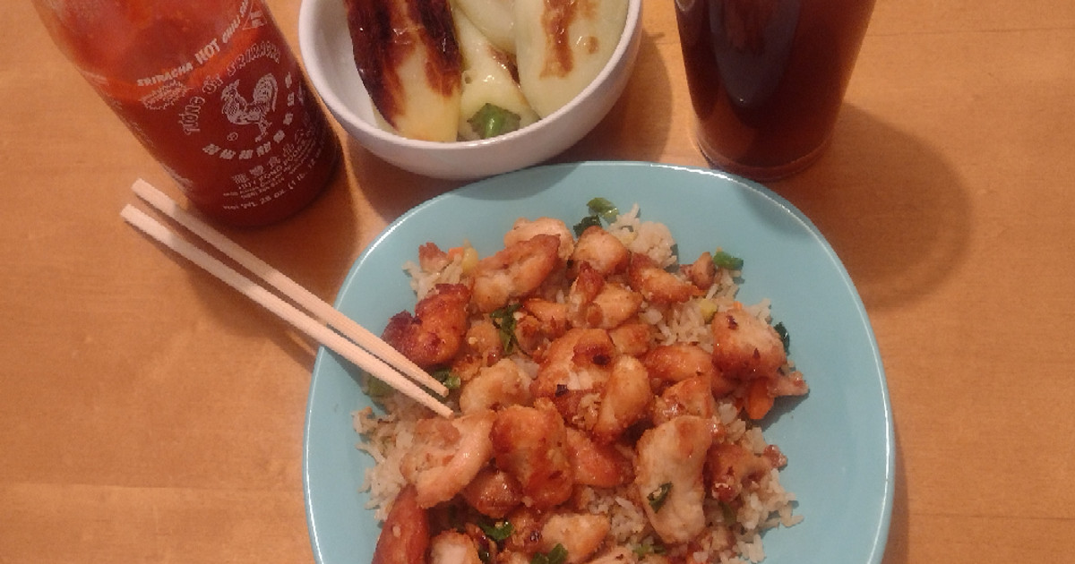 Pollo Mongol Con Arroz Chino Receta de Celia Guadalupe Valdez- Cookpad