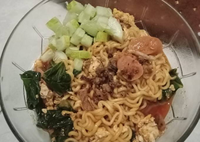 Resep Mie dokdok korean spicy chicken oleh R.ayu Ningsih - Cookpad