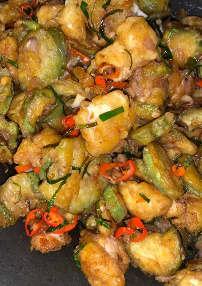 Resep Terong Raos Simple 4 Bahan oleh Ishthifa Annisa Aulia Ais - Cookpad
