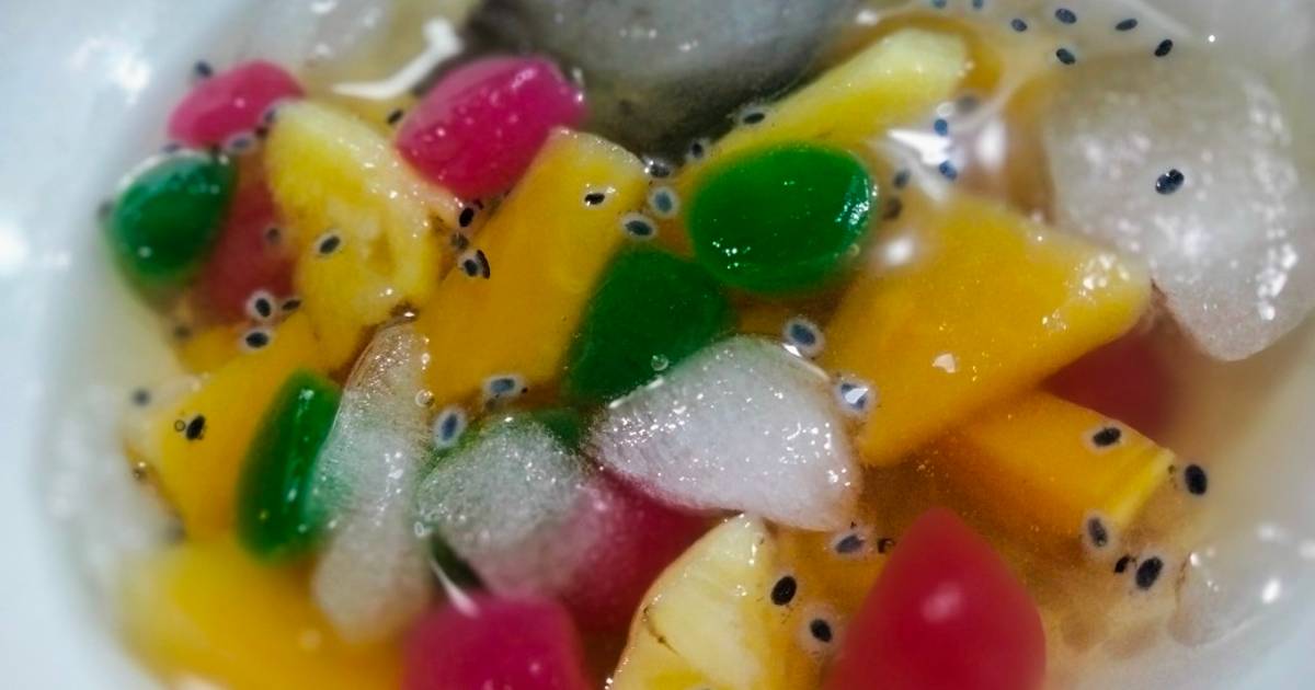 21 resep es podeng selasih enak dan mudah - Cookpad