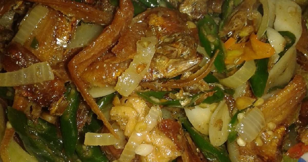 37 resep oseng ikan asin lombok ijo enak dan mudah - Cookpad