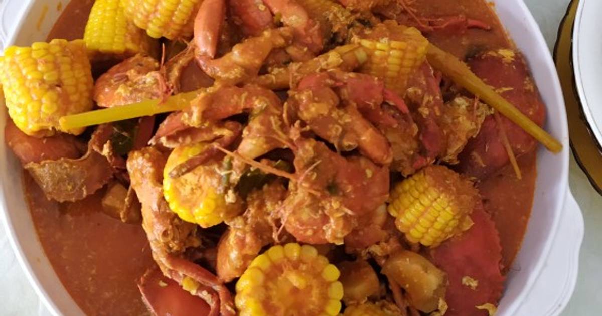 Resep Kepiting & udang saos Padang oleh Tasyazettira - Cookpad