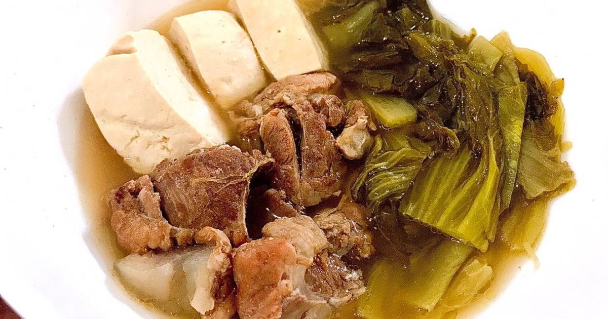 138 resep sup babi tahu enak dan mudah - Cookpad