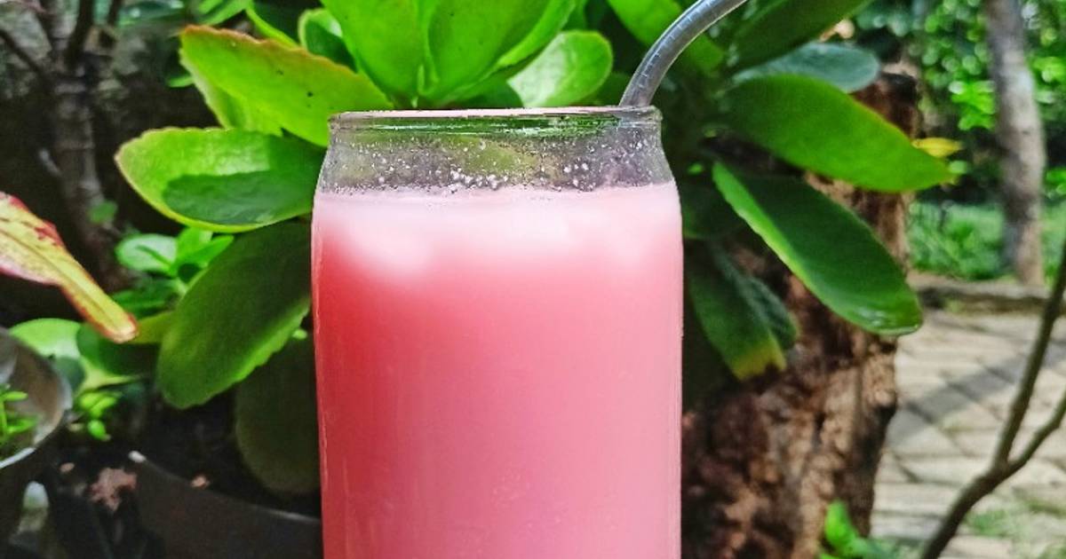 Resep Es Pink Lava ala Richeese oleh Ken - Cookpad