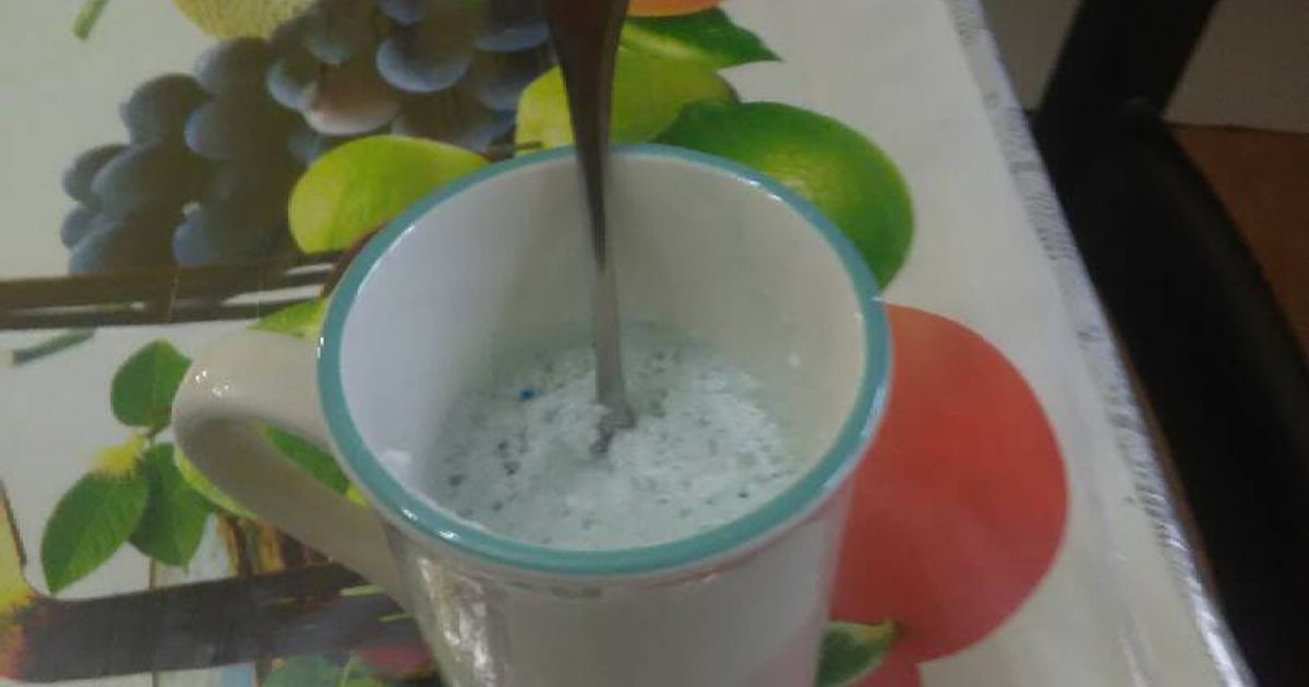 Blue Whipped Cream Recipe by Alicia Ans Erik