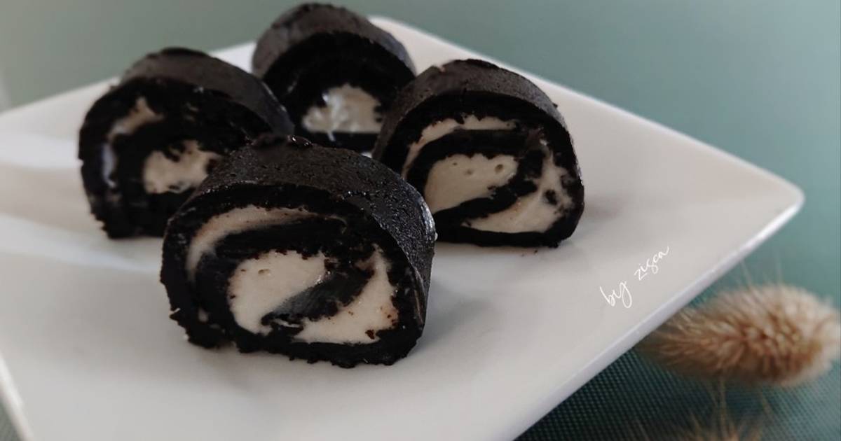 Resep Oreo Roll oleh zisca - Cookpad