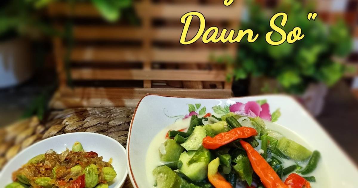 Resep Lodeh terong Daun So oleh PutriChristian - Cookpad