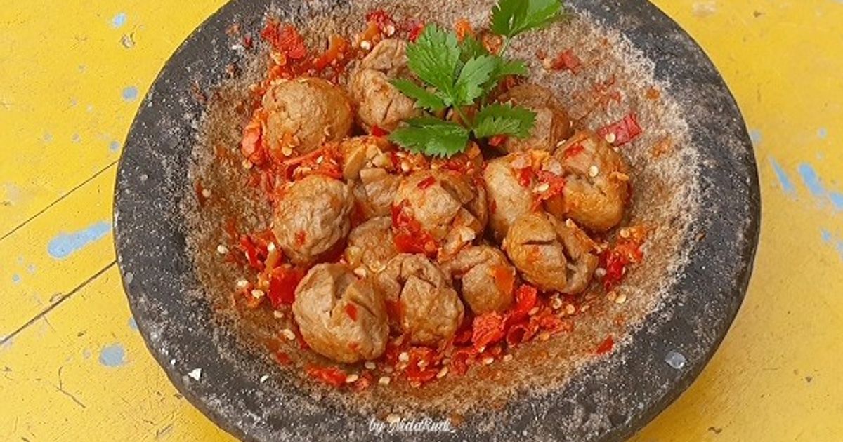 Resep bakso korek pentol rumahan enak dan mudah - Cookpad
