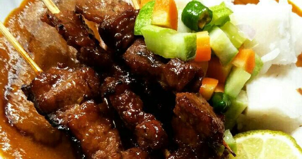 Resep Sate Sapi oleh Evit Fatmawati - Cookpad