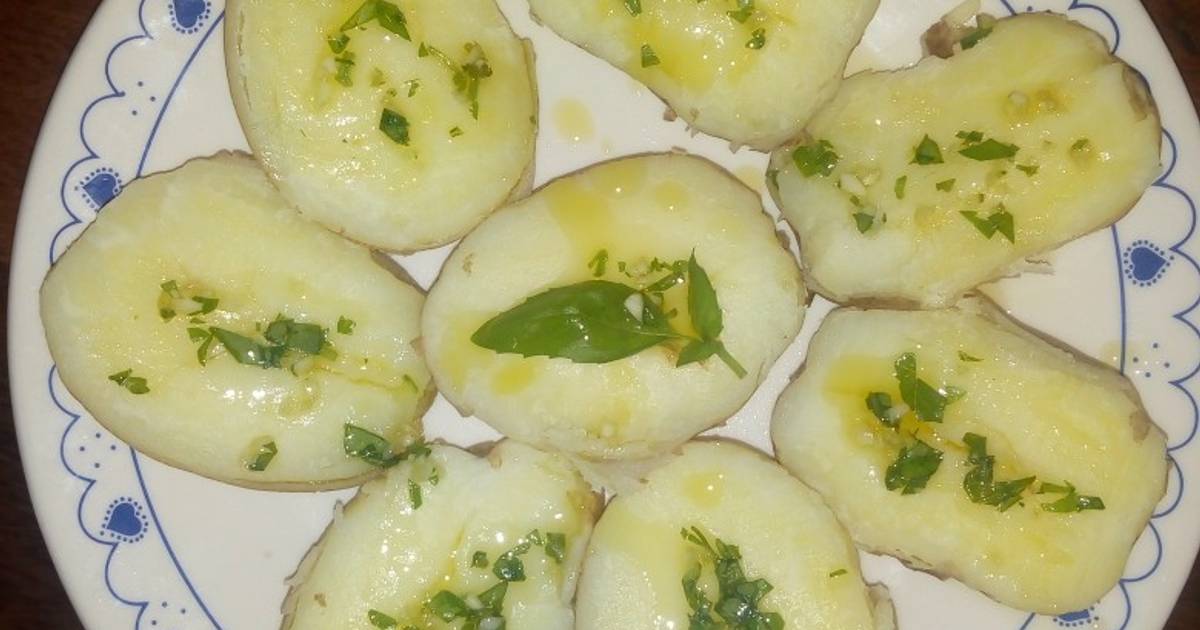 Papas al natural Receta de Cris Arellano