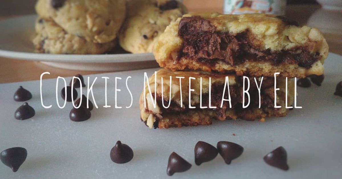 Resep Cookies Nutella (Teflon) oleh Resep By Ell - Cookpad