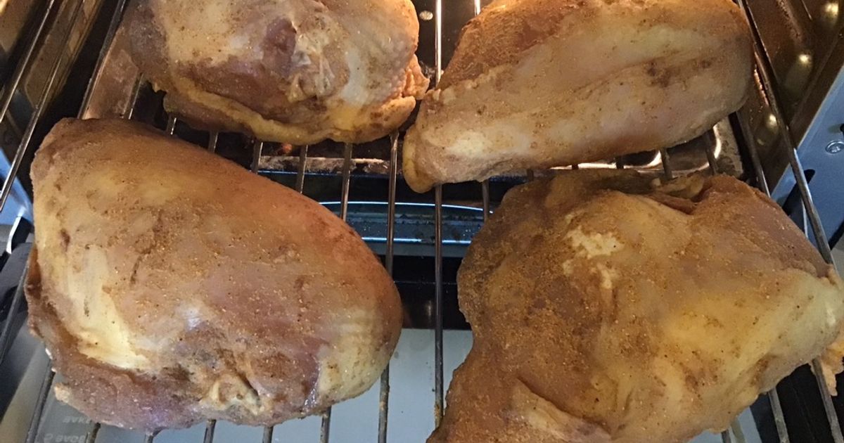California Farm Airdried Cured Chicken Breast Recipe by Hobby Horseman