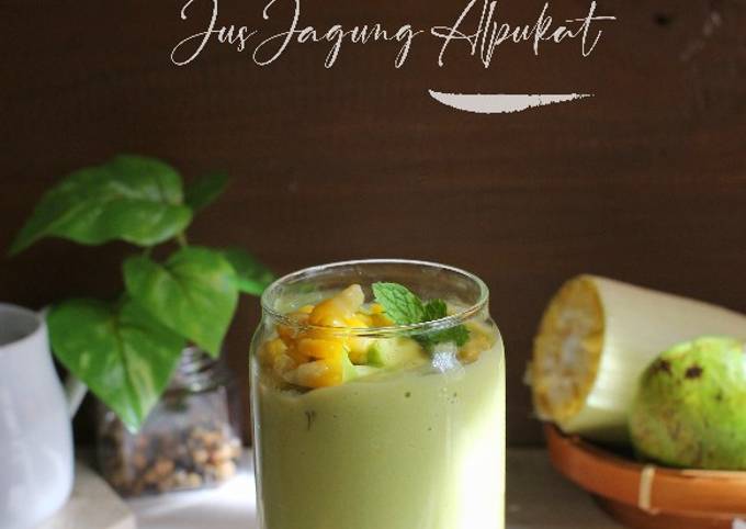 Resep Jus Jagung Alpukat oleh Diana Nurjanah - Cookpad
