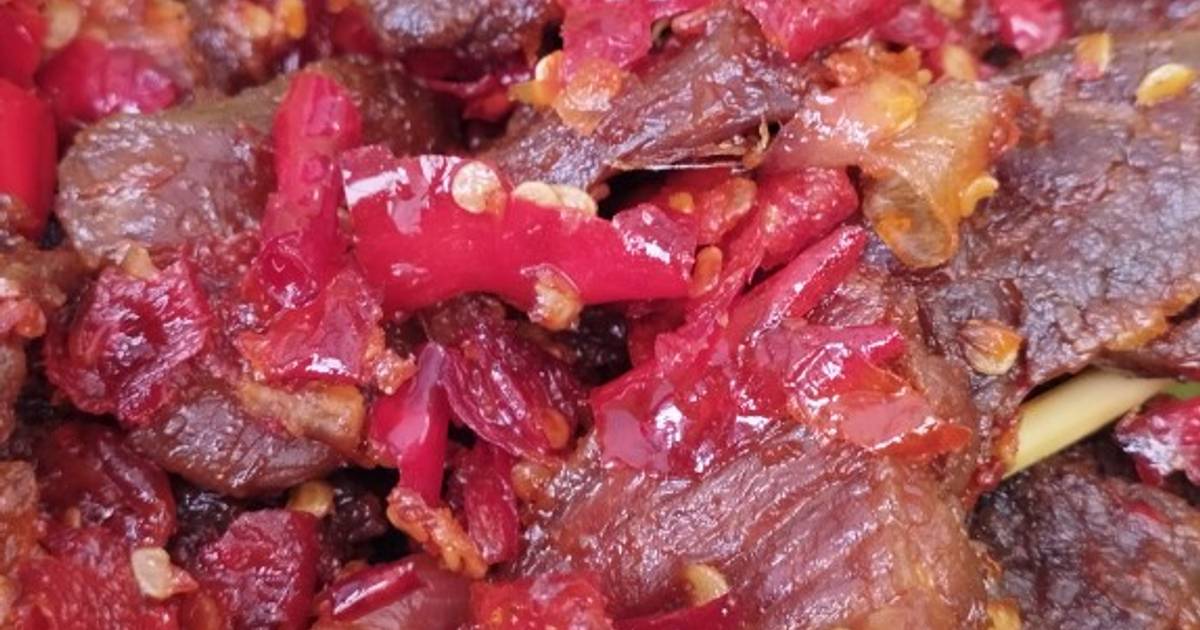 Resep Dendeng sapi balado oleh Ibu Kucing - Cookpad
