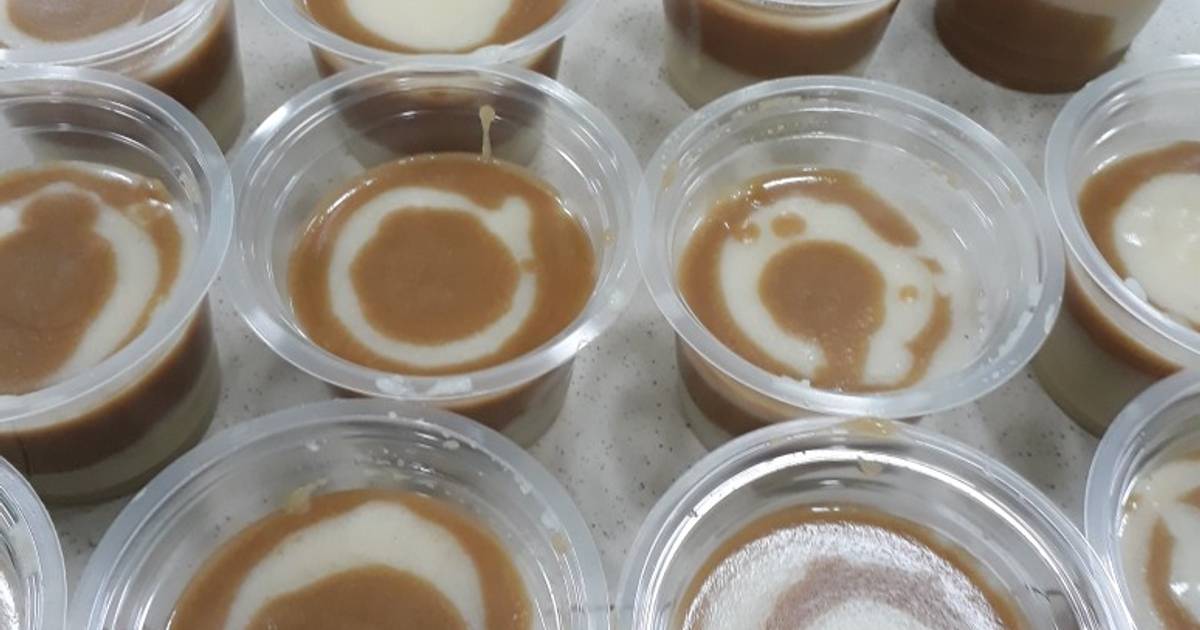 Resep Puding zebra oleh Nur Hawa - Cookpad